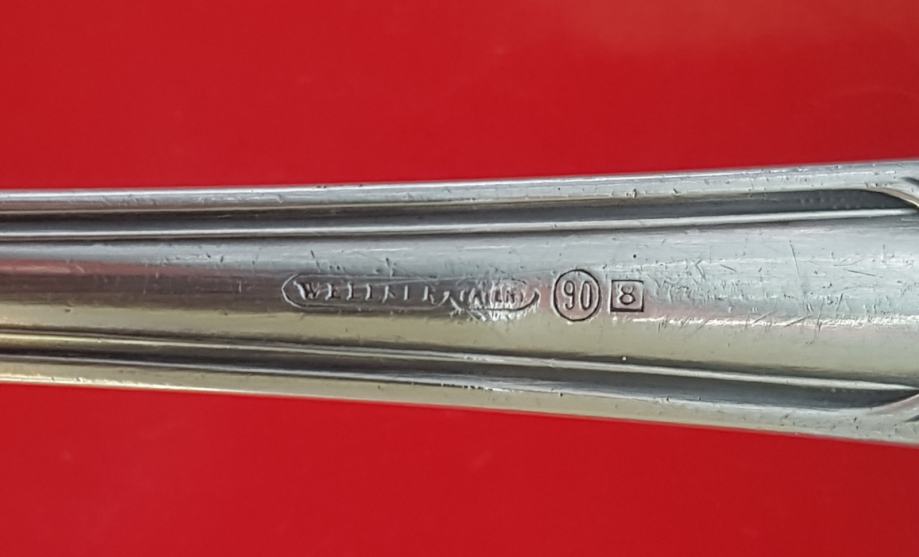 ANTIQUE ŠEFLJA SILVER PLATED WELLNER PATENT 90-MOZART DECOR