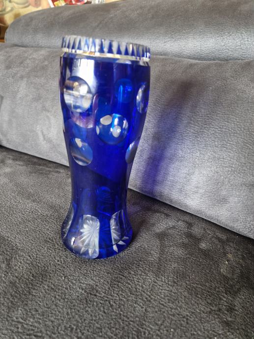 Art Deco, plavi kristal