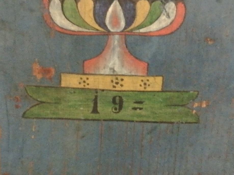 DVA STARA KRILA OD ORMARA IZ 1910 g. - RUČNO OSLIKANA