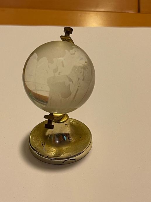 Globus svijeta - mali stakleni