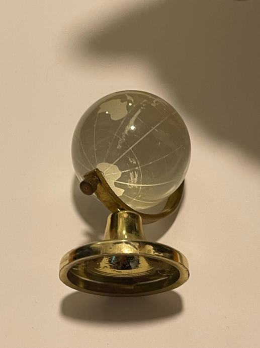 Globus svijeta - mali stakleni