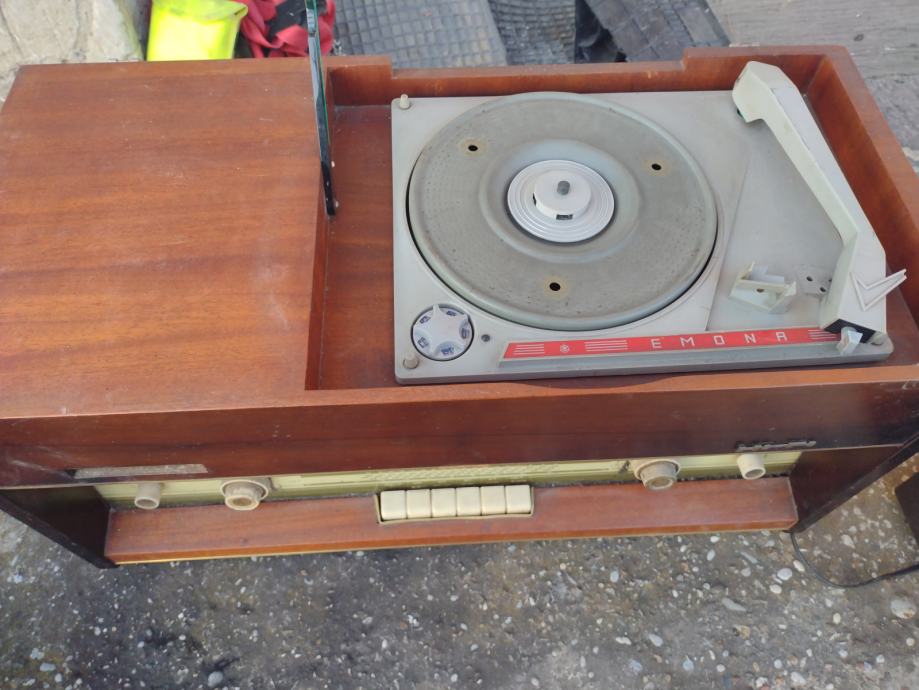 Gramofon radio rubin