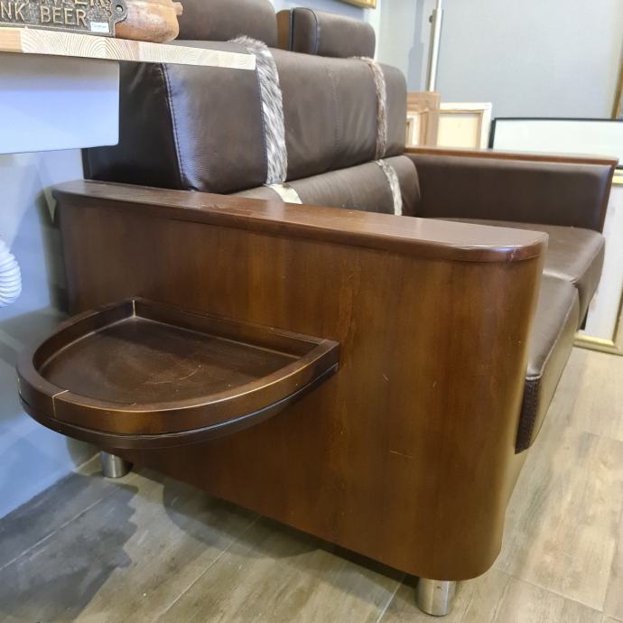 Kožni Kauč Vintage Dizajn 70-ih