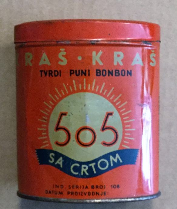 LIMENA KUTIJA : 505 SA CRTOM