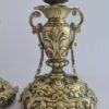 Par francuskih rokoko svijećnjaka od pozlaćene bronce, 1850