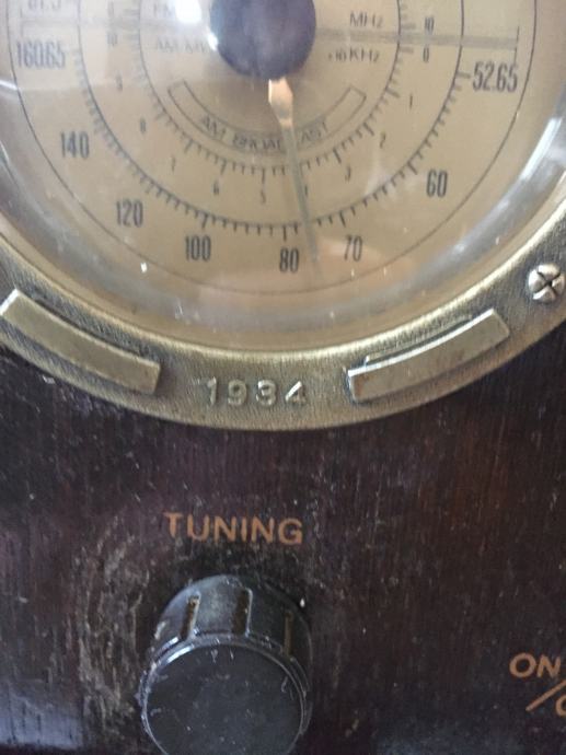Radio stari iz 1934