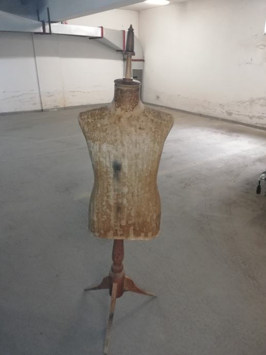 STARA KROJAČKA LUTKA - MUŠKA SA PRIJELAZA 19/20 ST.