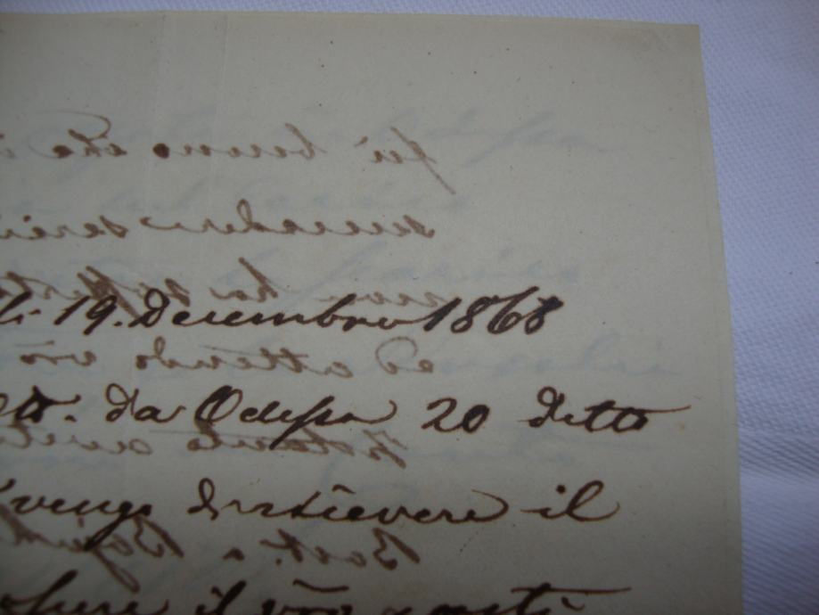 Stara zbirka pisma iz 18. stoljeća 05.