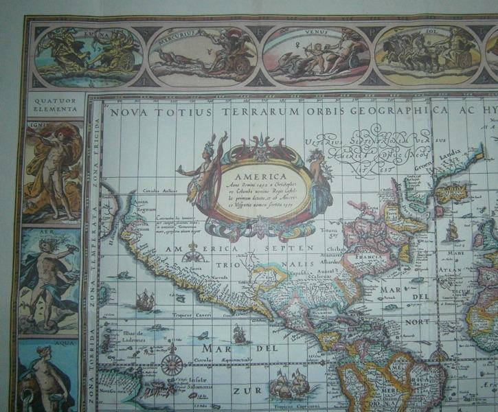 NOVA TOTUIS TERRARUM ORBIS GEOGRAPHICA AC HIDROGRAPHICA TABULA GUILIEL
