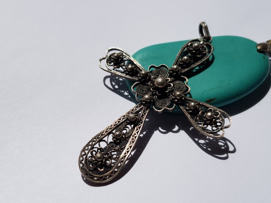 VELIKI KRIŽ, SREBRO FILIGRAN