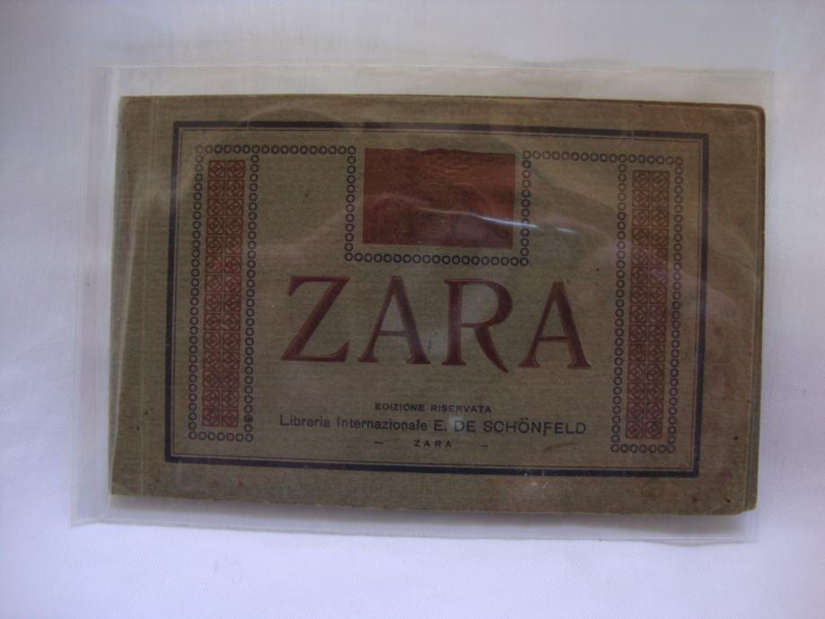 ZARA - E.DE SCHONFELD 1890. POSTCARD COVER - Stare korice - Zadar