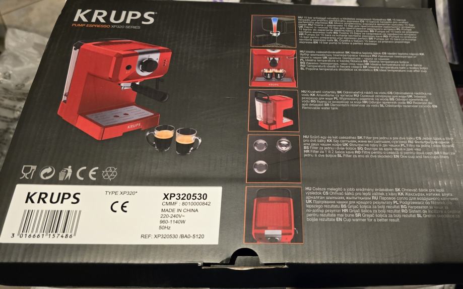 Aparat za kavu KRUPS XP320830