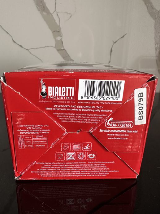 Bialetti New Moka kafetijera, za 2 šalice kave