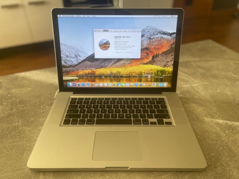 Apple Macbook Pro late 2011 15”