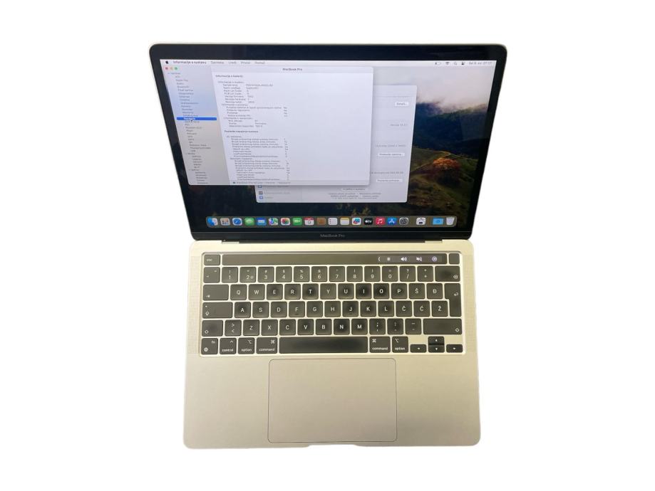 MACBOOK PRO M1 2020 13-inch (A2338) 8/512GB BAT. 100% / R1, RATE!
