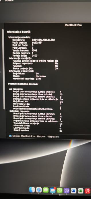 Macbook Pro M1 2020 13