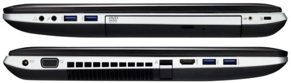 ASUS 17 N76VZ - i7 - 16GB RAM - Nvidia GeForce GT 650M - 1920x1080