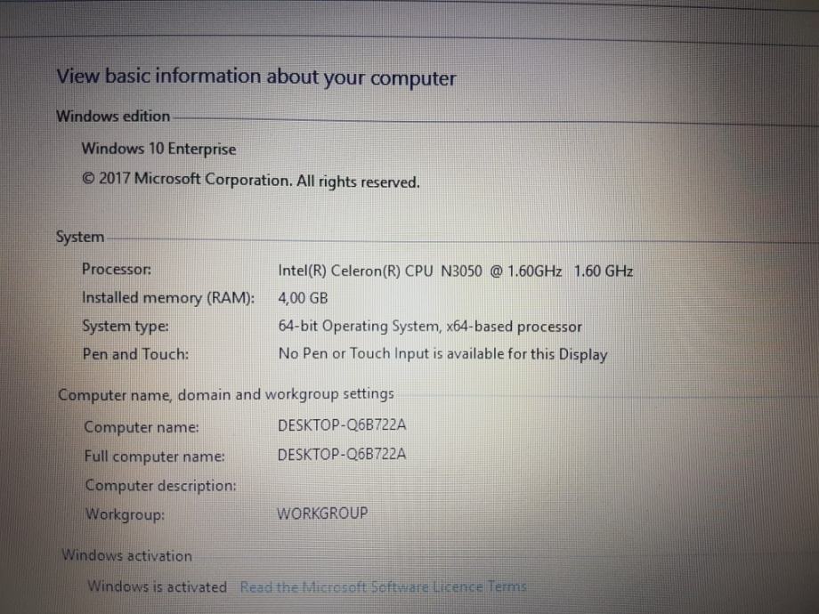 Asus laptop L502S bijeli