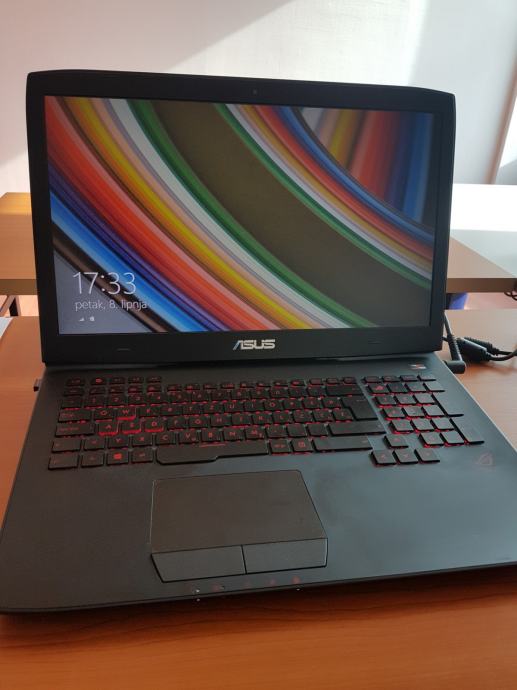 Gaming Laptop ASUS ROG G751 17.3 core i7 Nvidia GeForce GTX970 SSD