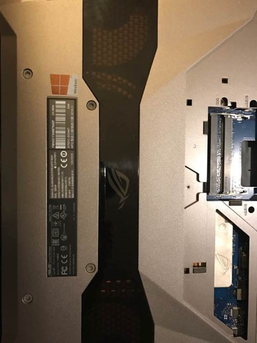 Asus Rog G752V, i7 6700Q,Nvidia gtx965M,16Gb Ddr 4,256 ssd