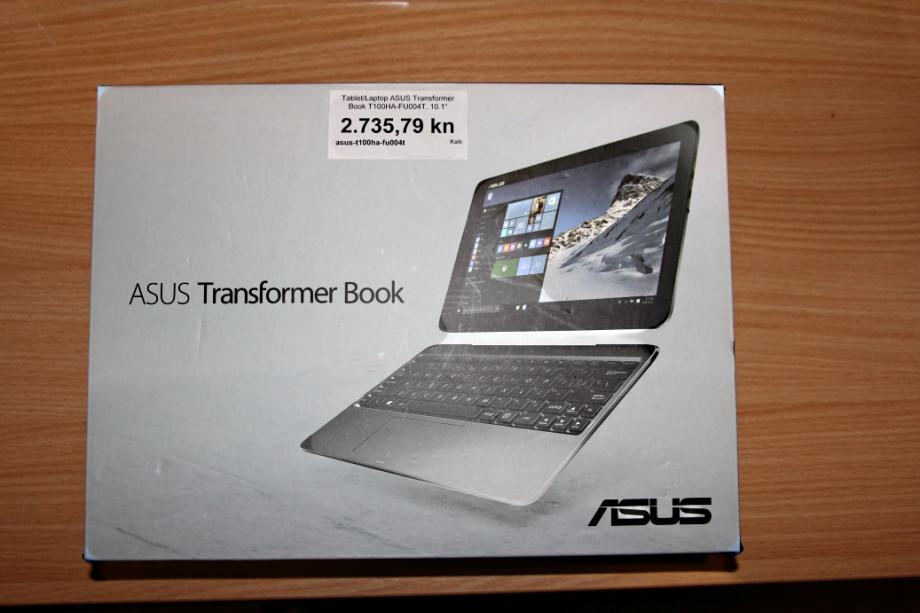 ASUS tablet / laptop Transformer Book T100HA-FU004T, 10.1