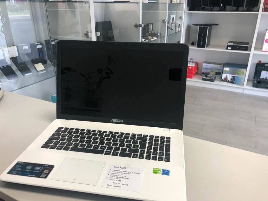 Asus X751M, Intel Pentium, GeForce 920M, 17,3” HD, 1TB HDD, R1 račun