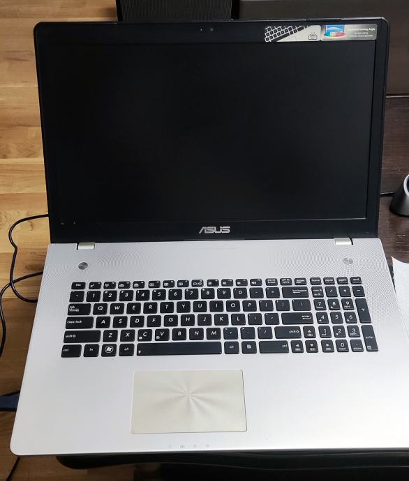 Laptop ASUS N76VZ i7 / 8gb / SSD + HDD / 17.3 ekran / Nvidia GT650M