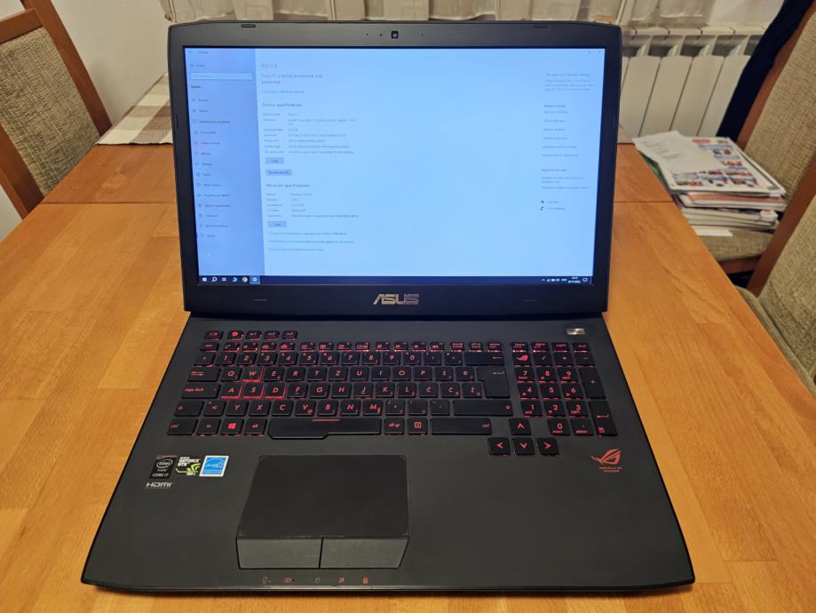 Laptop Asus ROG G751JL 17 16 GB, 512 GB SSD, 1 TB HDD, GTX 965
