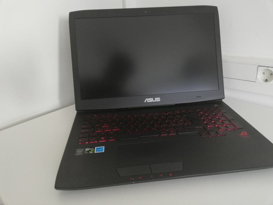 Asus gaming laptop, ROG G751JL, 17.3, i7