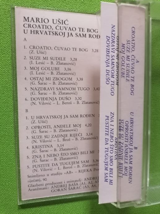 Mario – Croatio, Čuvao Te Bog / U Hrvatskoj Ja Sam Rođen