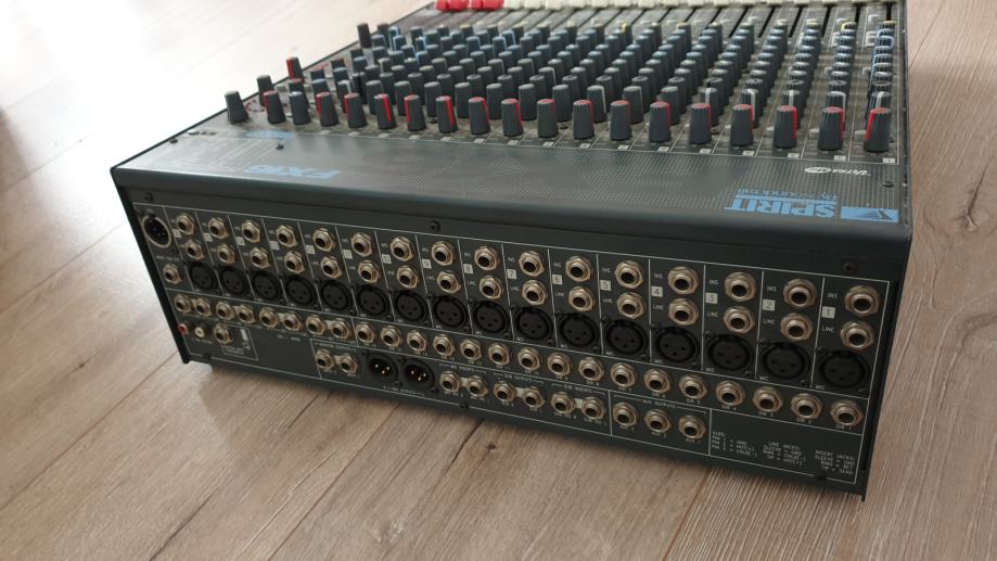 16 kanalni audio mixer - Soundcraft spirit fx16 - Mixeta