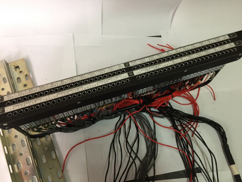 Audio Patch Bay/Panel Audio Accessories 96 Point 1 RU