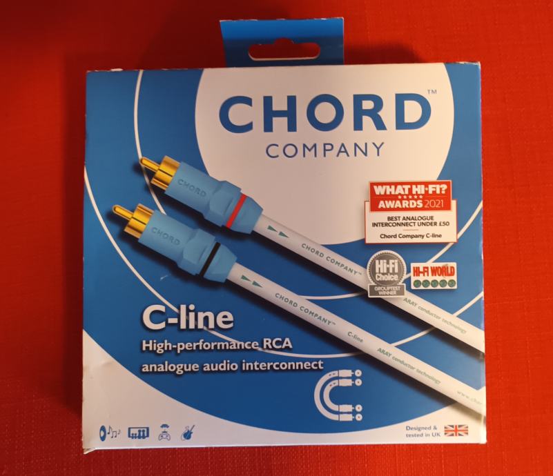 Chord C-line, dva para - 1m i 0,5 m