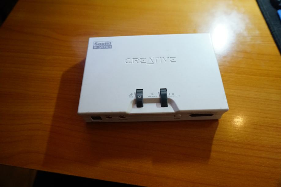 Creative Sound Blaster External Sound Card, Model SB0490
