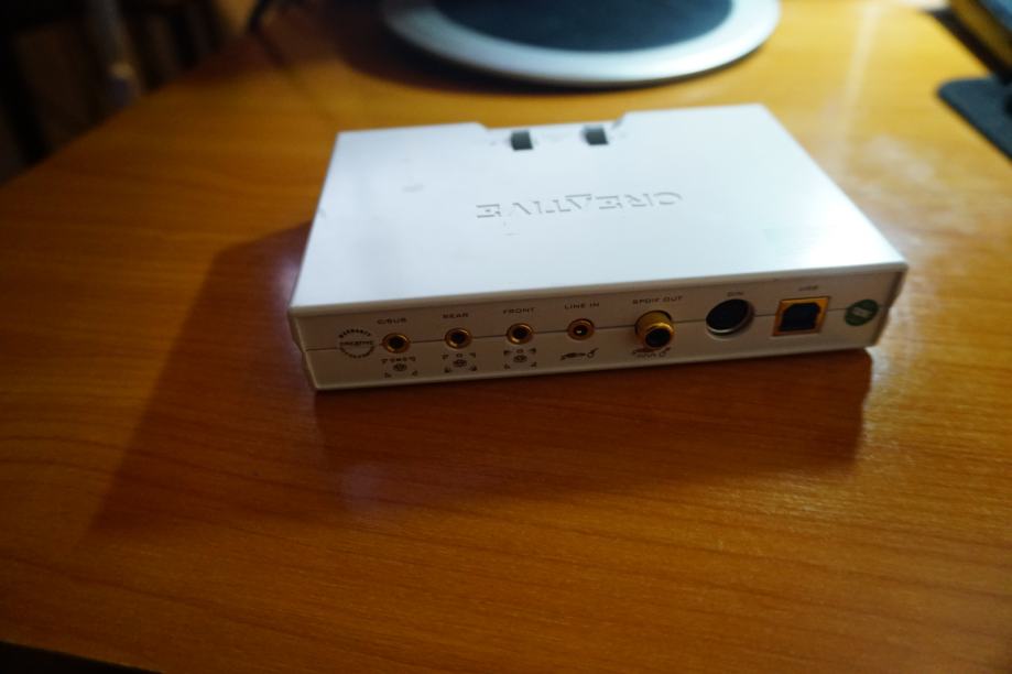 Creative Sound Blaster External Sound Card, Model SB0490