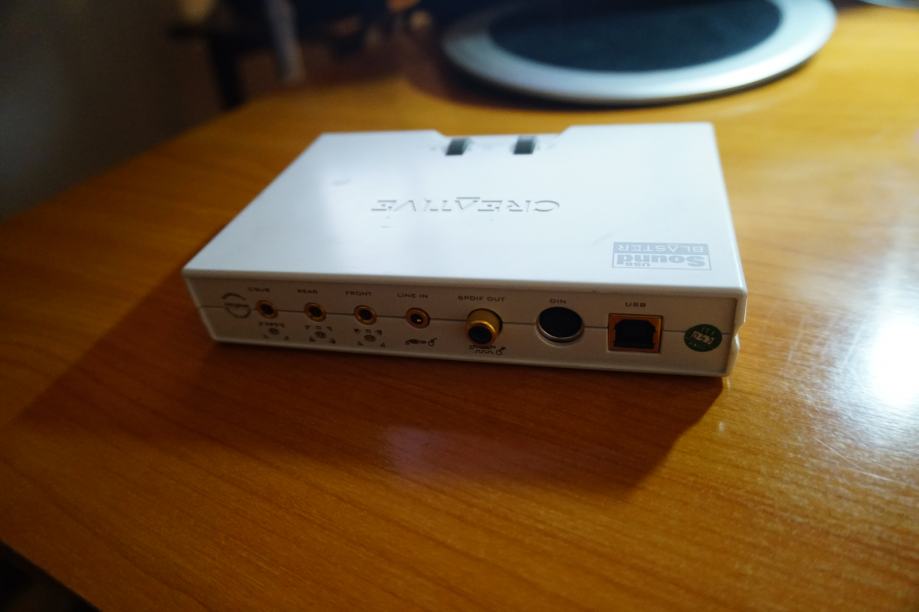 Creative Sound Blaster External Sound Card, Model SB0490