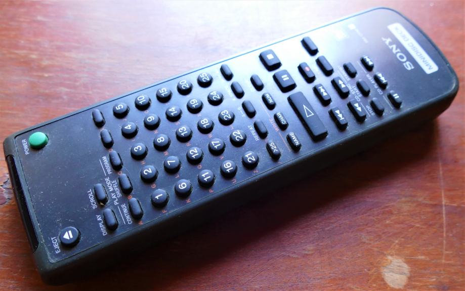 Daljinski upravljač Sony minidisc deck RM-D7M