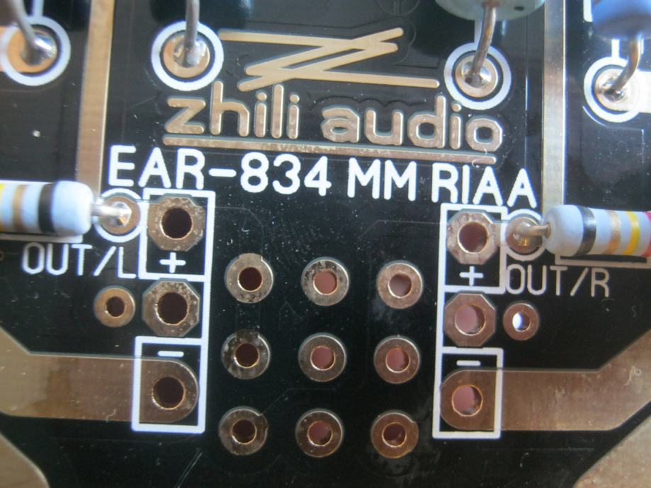 Ear834 Hifi MM RIAA Turntables Tube Phono Amplifier board (OSIJEK)