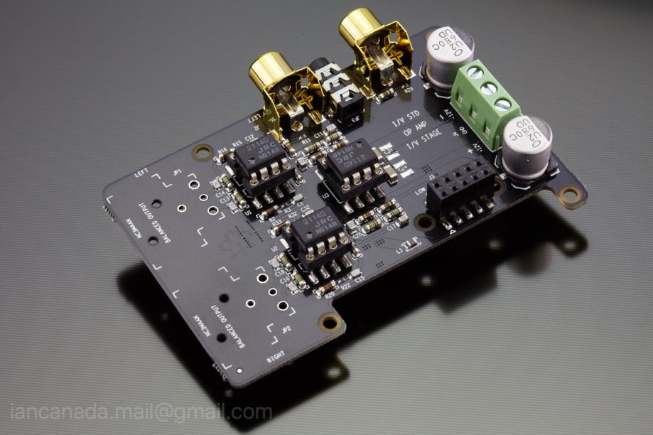 IAN CANADA IVSTD MKII Output stage module for DAC ES9038Q2M - ES9028Q2