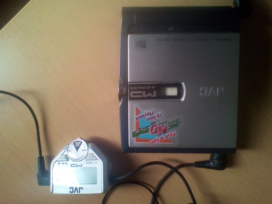 JVC minidisc walkman
