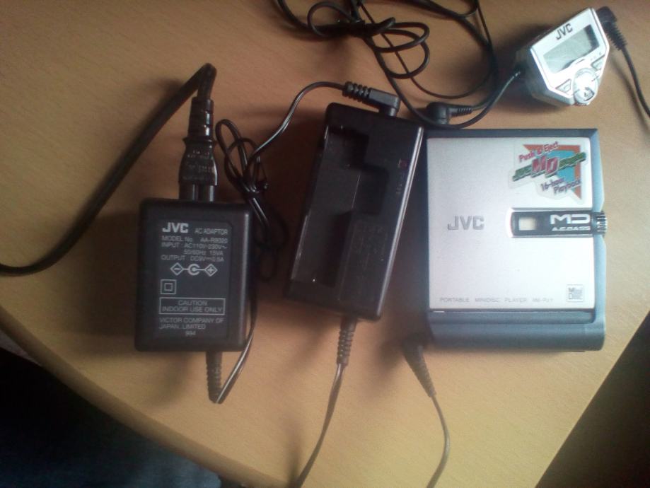 JVC minidisc walkman