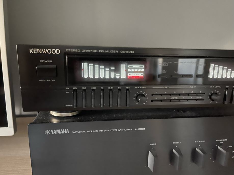 Kenwood GE-5010 Stereo Graphic Equalizer