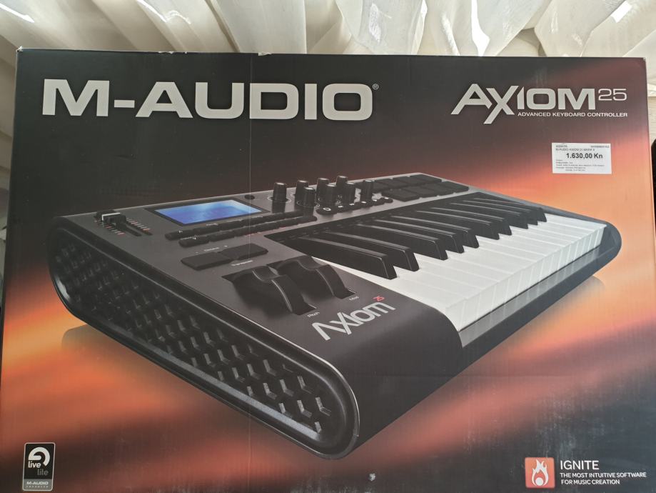 M-AUDIO Axiom 25 - MIDI USB kontroler