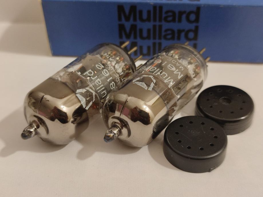 M8162 Mullard CV 4024 - ECC81 12AT7 - Upareni par, NOS, NIB