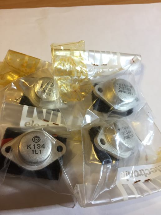 MOSFET tranzistori 2SK134/2SJ49