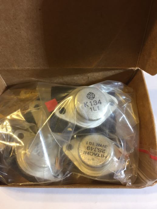 MOSFET tranzistori 2SK134/2SJ49