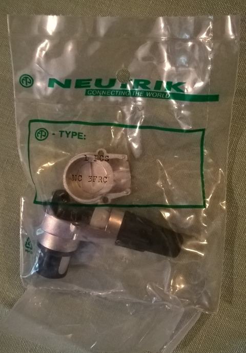 Neutrik NC3FRC XLR/1