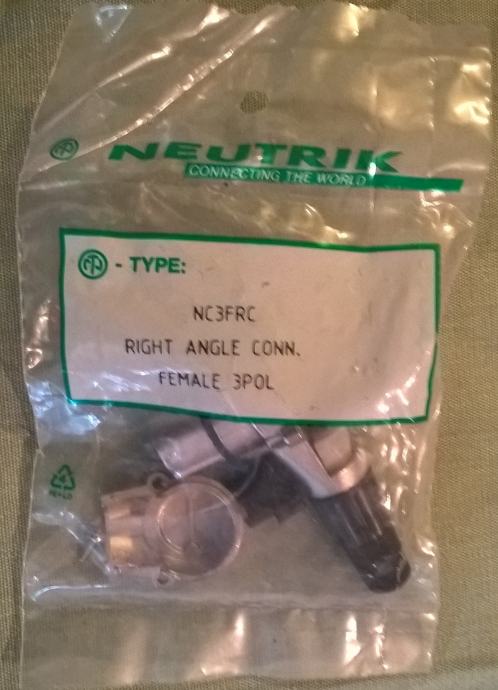 Neutrik NC3FRC XLR