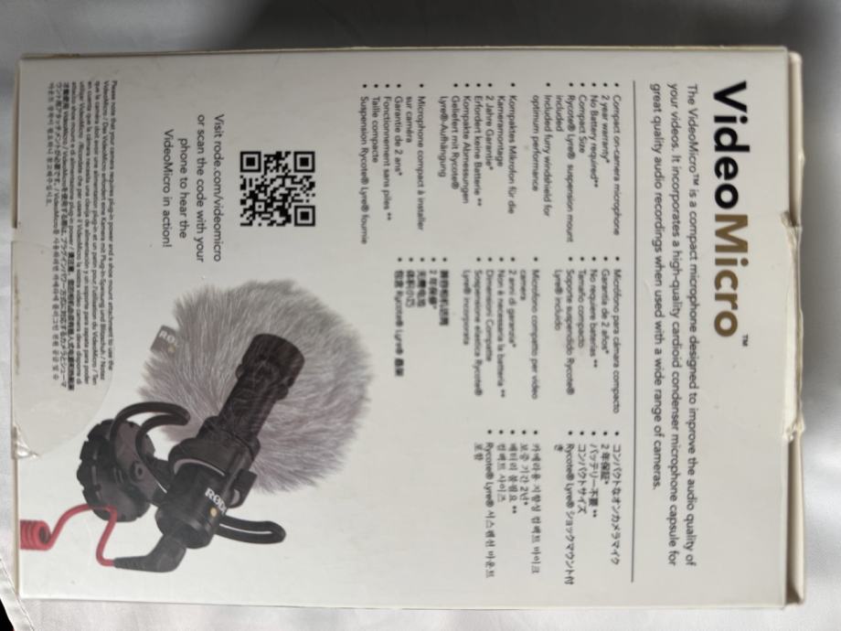 RØDE wireless GO 2 i Rode video micro compact microphone