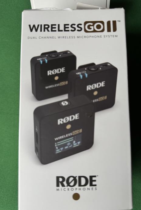 RØDE wireless GO 2 i Rode video micro compact microphone